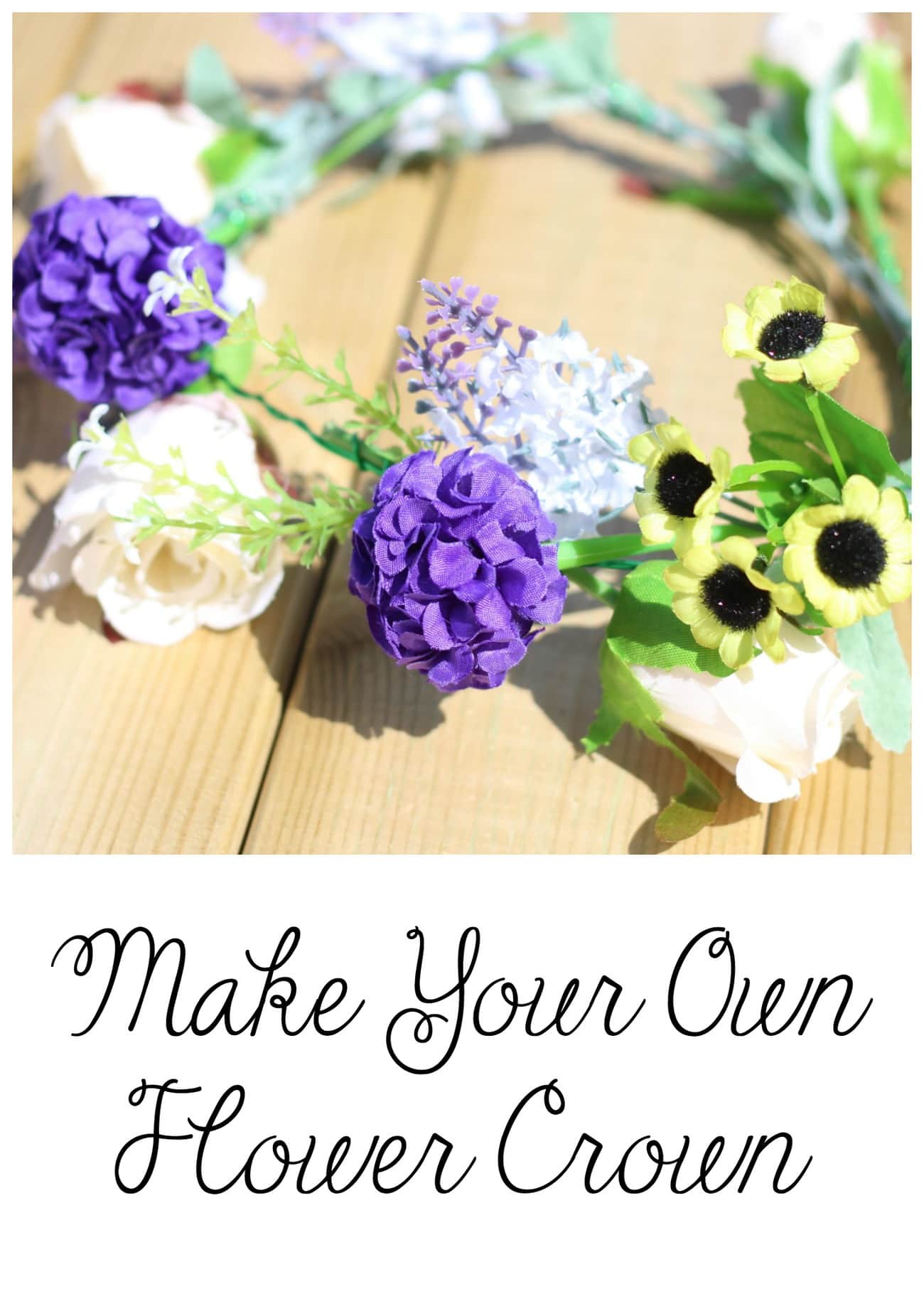 How To Make A Flower Crown - We Made This Life