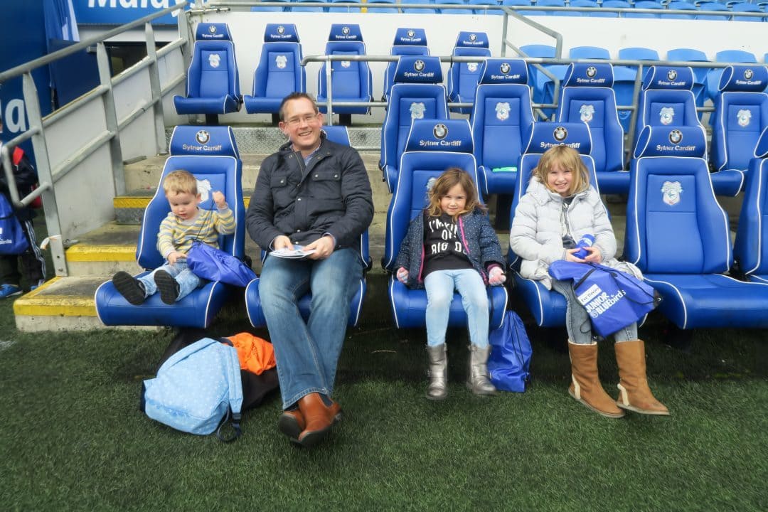 A Family Day Out At Cardiff City Stadium - We Made This Life