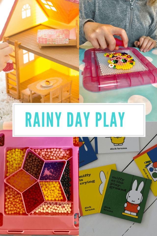 Rainy Day Play With Sylvanian Families and Aquabeads - We Made This Life