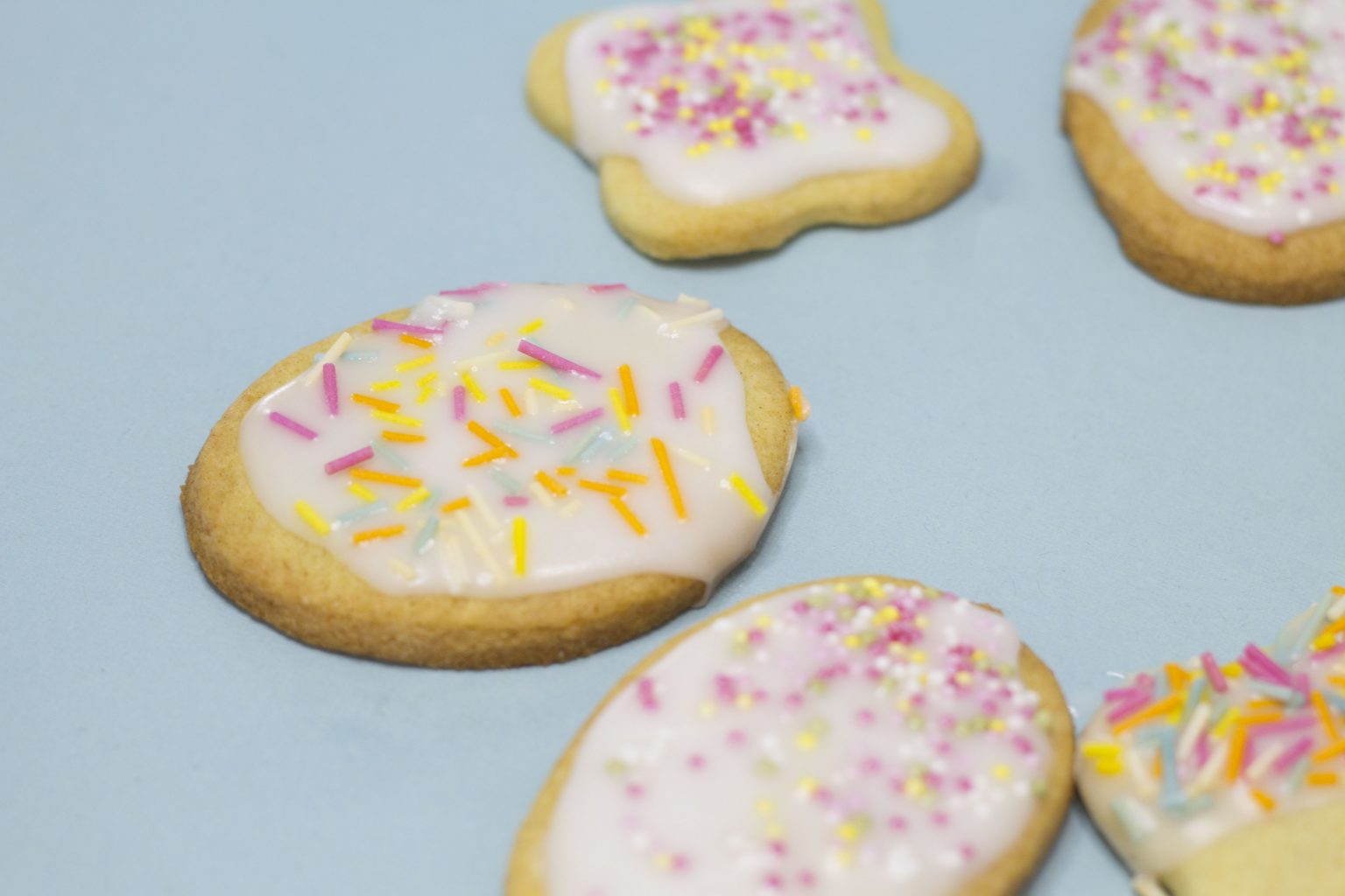 Vegan Iced Easter Biscuits - We Made This Life