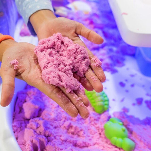 Easy Homemade Kinetic Sand Recipe - We Made This Life